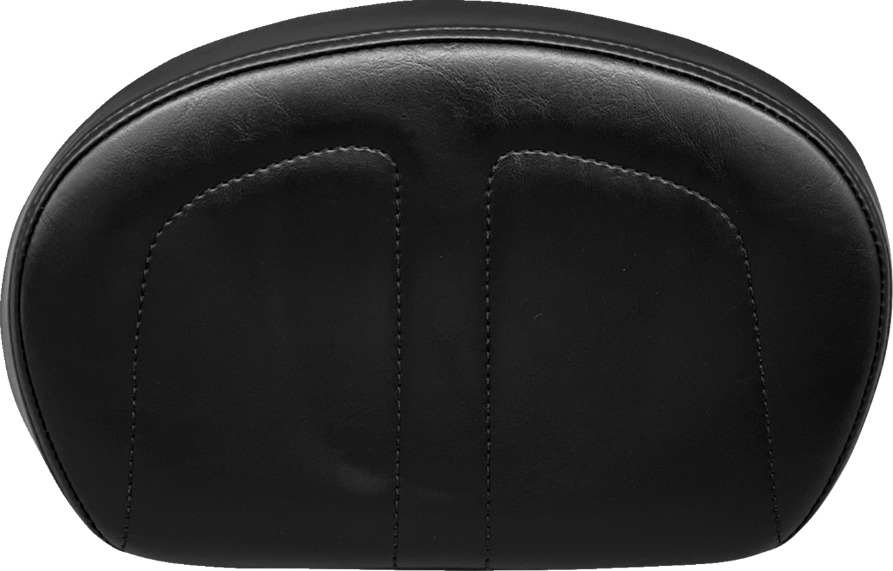 LE PERA Sissy Bar Pad - Medium - Maverick - Shiny Black - '08-'23 SOFT ...