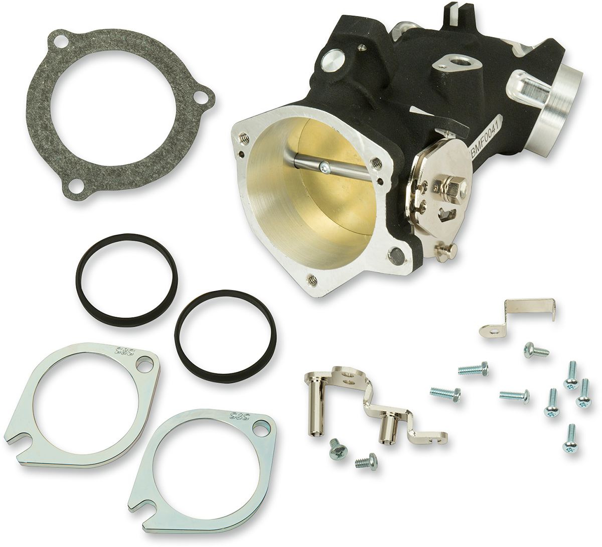 S&S CYCLE Throttle Hog Cable Operated Throttle Body Kit - Black - 66 m ...